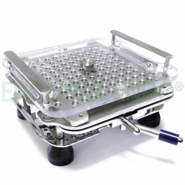Encapsuladora semiautomática de 100 cápsulas ProFiller 1100 - Encapsulando