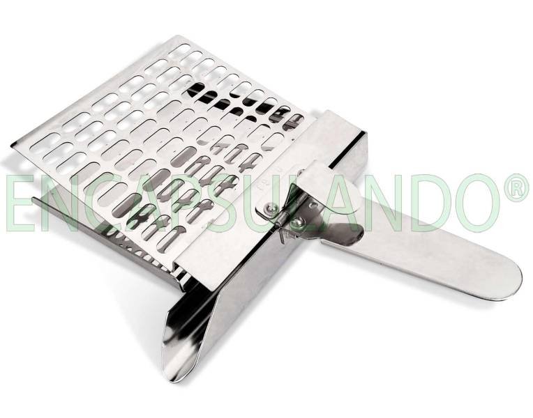 Contador manual de 60 cápsulas de acero - Encapsulando Contador manual de 60 cápsulas de acero - Encapsulando